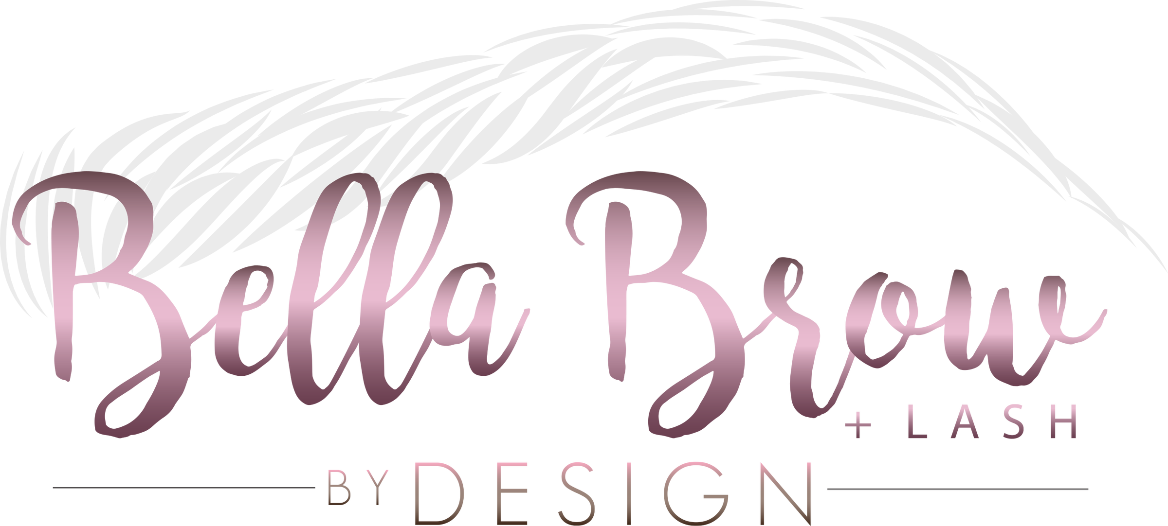 Bella Brow + Lash By Design logo